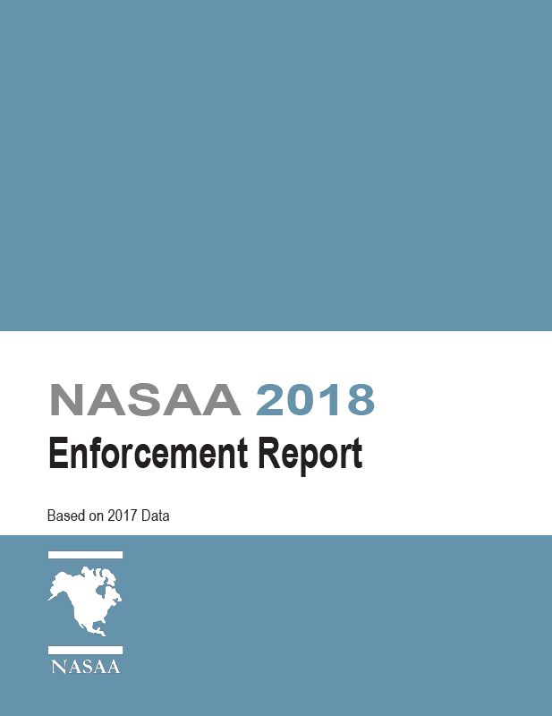 Enforcement Report Cover - NASAA Enforcement Report Cover - NASAA